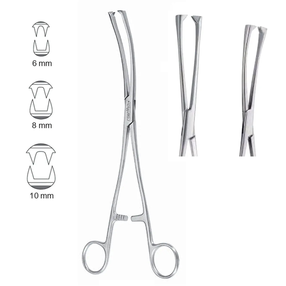 Museux Tenaculum Forceps 240mm Straight/Curved – Rosh Tech
